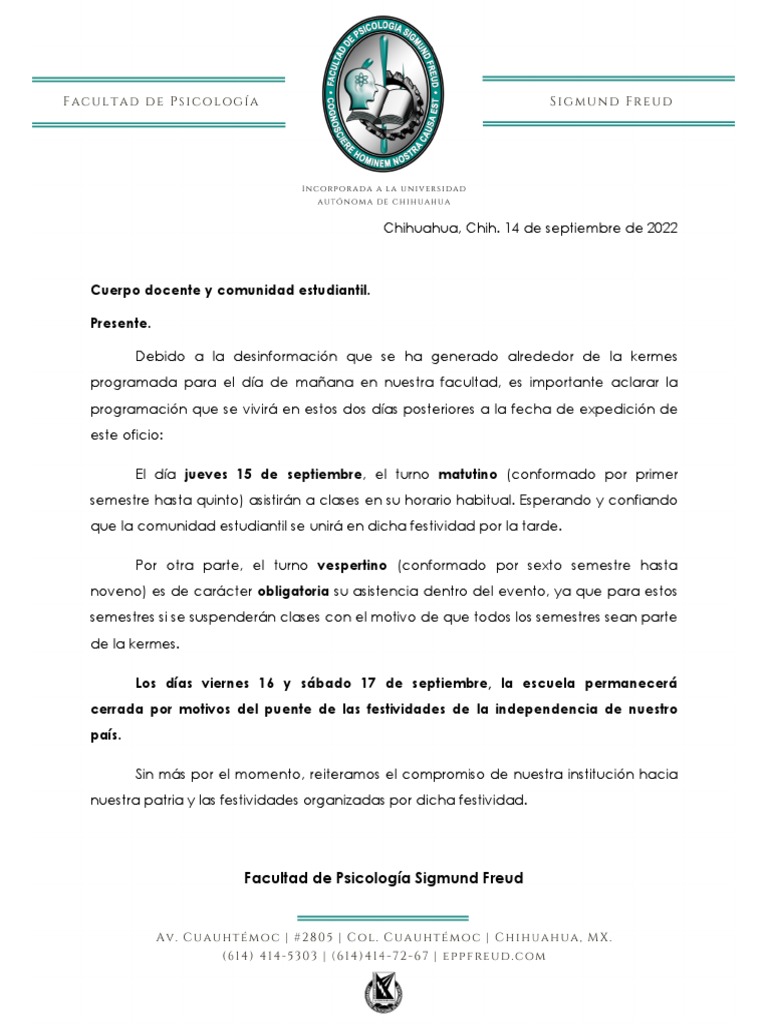 Ofico 14 de Sep | PDF