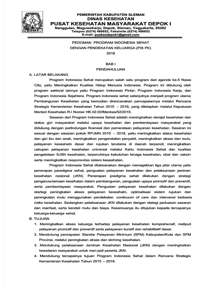 PDF Pedoman Pispk - Compress | PDF | Pengembangan Diri | Kesehatan Holistik