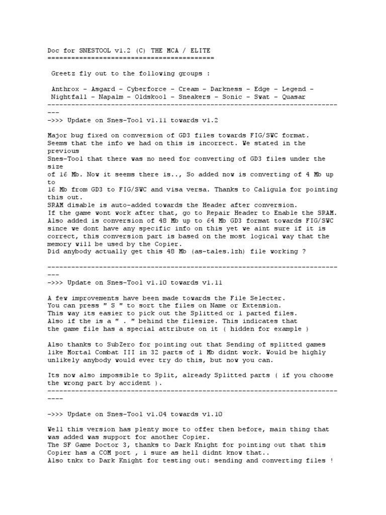 SNESTL12 | PDF | Computer File | Computer Science