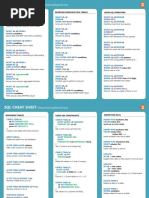 PostgreSQL Cheat Sheet | PDF | Table (Database) | Information Management
