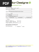 F&F Clothing Size Guide | PDF | Clothing | Softlines (Retail)