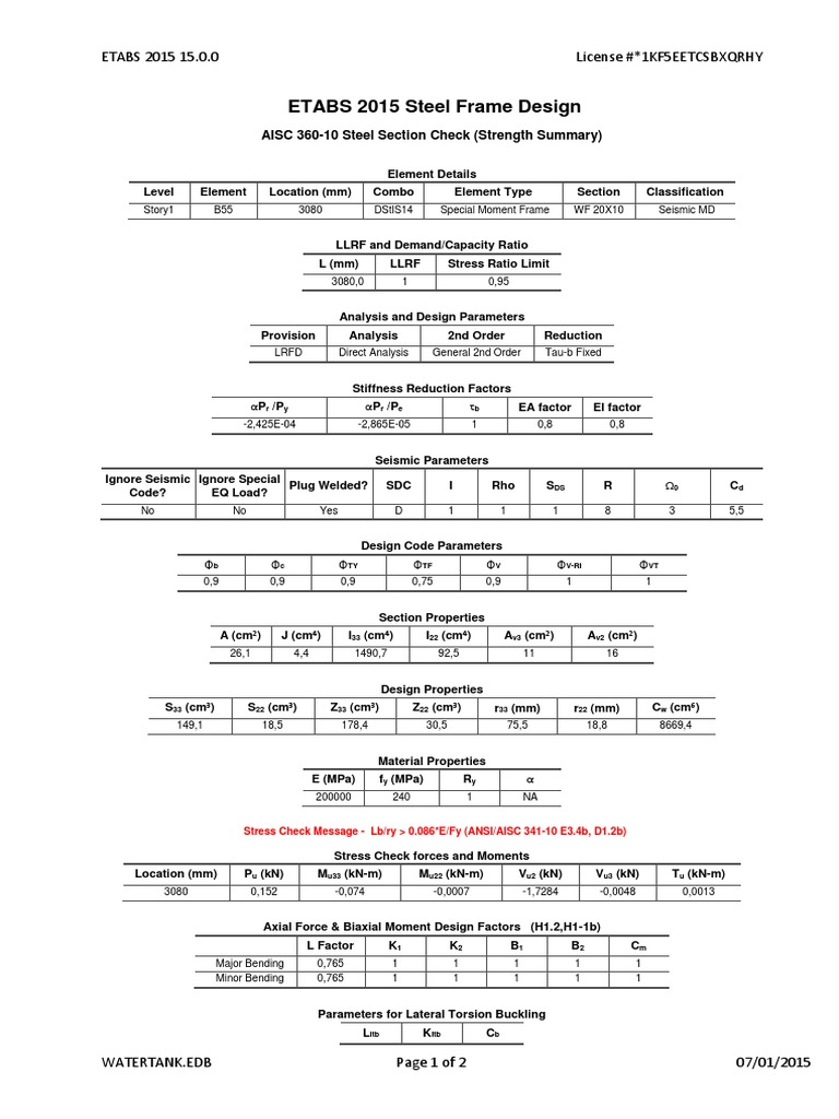 Steel Structure 2 Pdf Solid Mechanics Continuum Mechanics