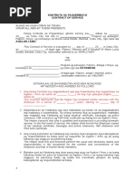 Employment Contract Tagalog | PDF