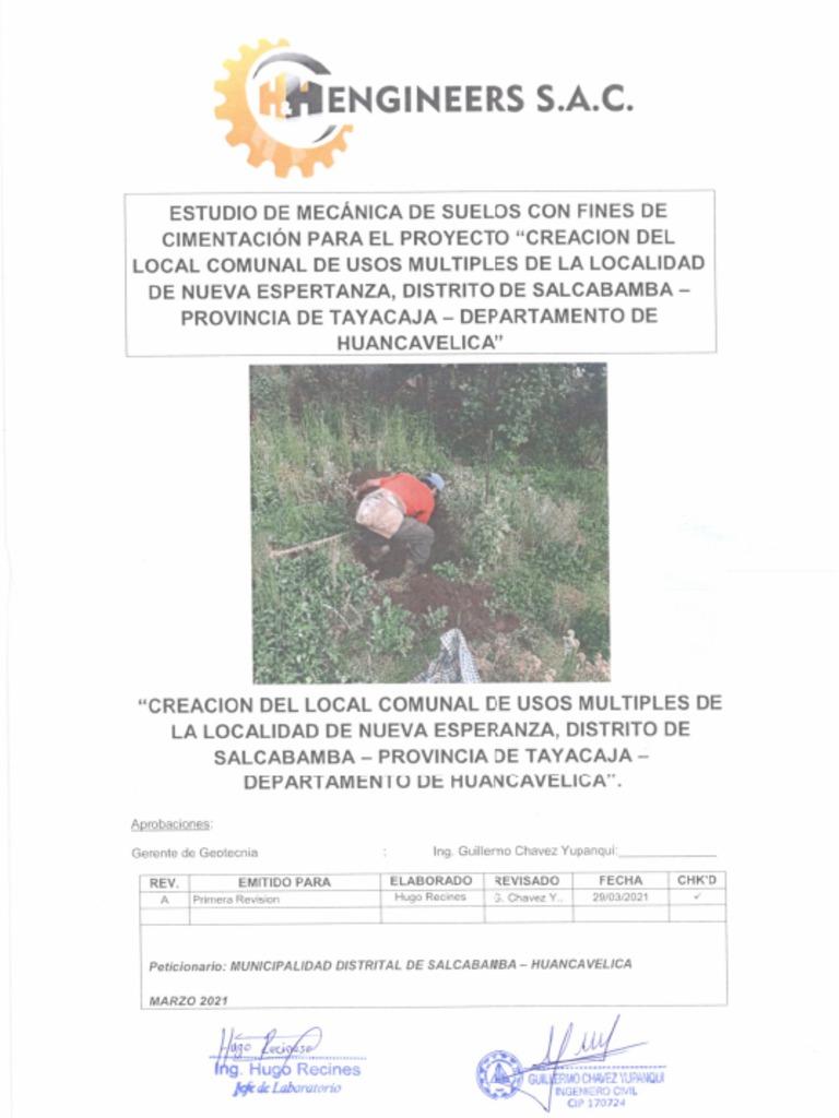 Estudio de Suelos N.E | PDF