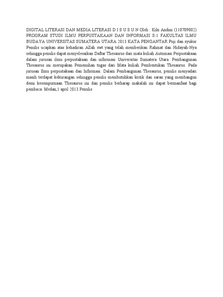Digital Literasi | PDF