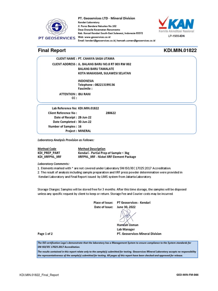 KDI.MIN.01822_Final_Report | PDF