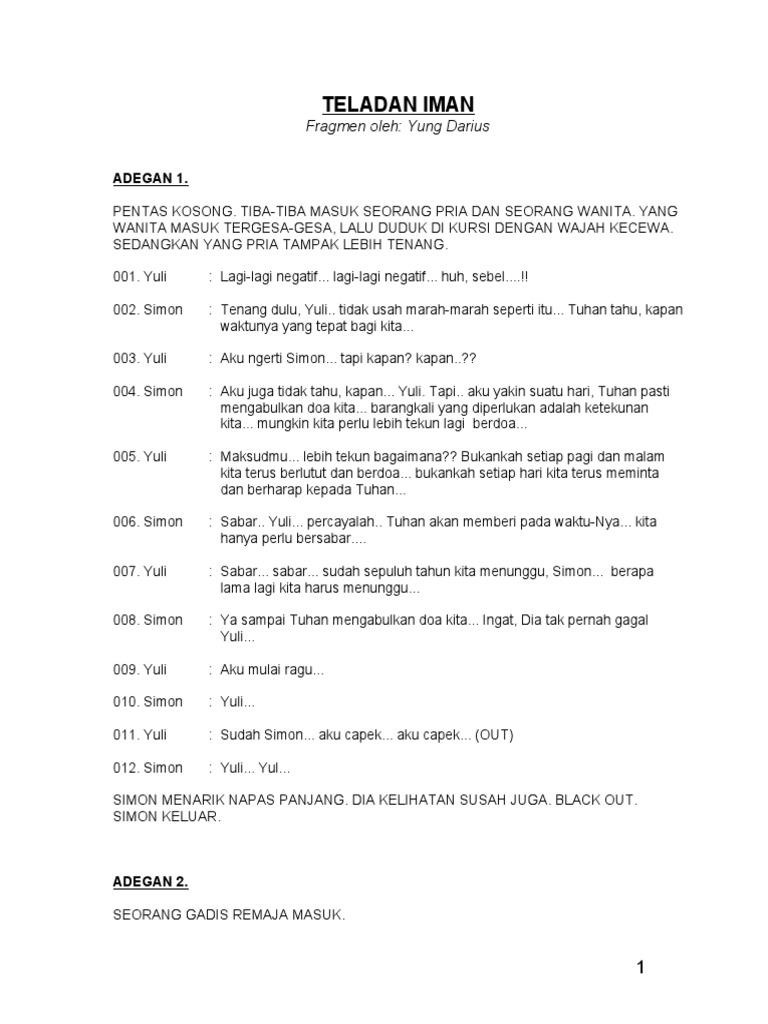 0977-Teladan Iman (Versi PD 10 Malam) | PDF