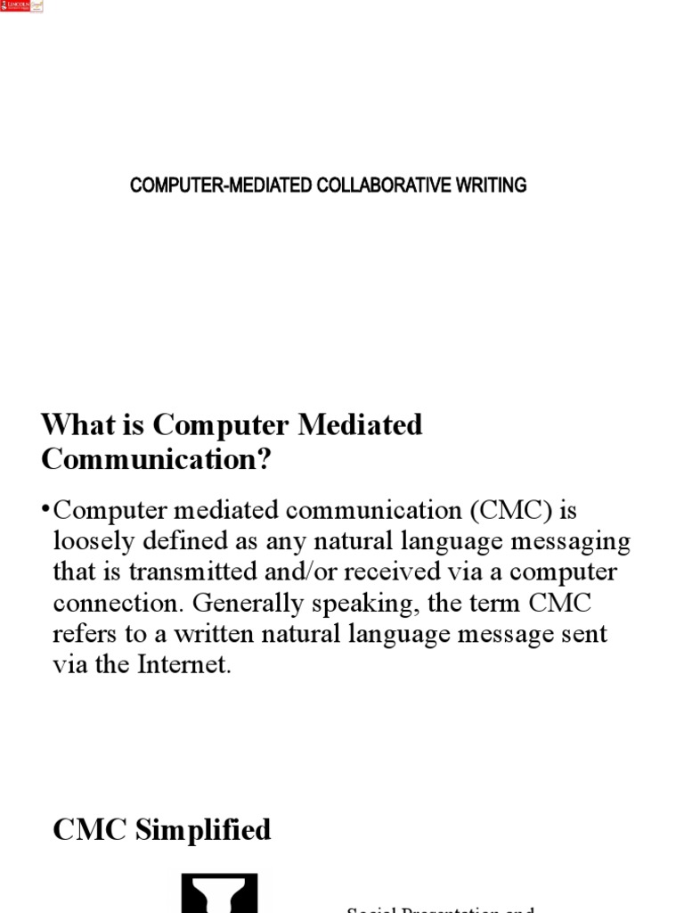 Computer Mediated Communication | Download Free PDF | Computer Mediated Communication | Web 2.0