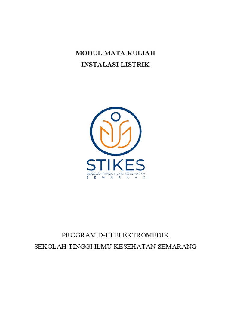 Modul Instalasi Listrik Elektromedik | PDF | Sains & Matematika