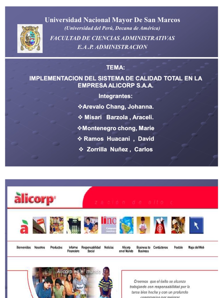 Historia y evolución de Alicorp S.A.A., la principal empresa ...