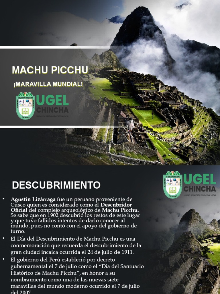 Machu Picchu | PDF