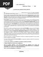 Carta Responsiva Médica para Uso de GYM | PDF