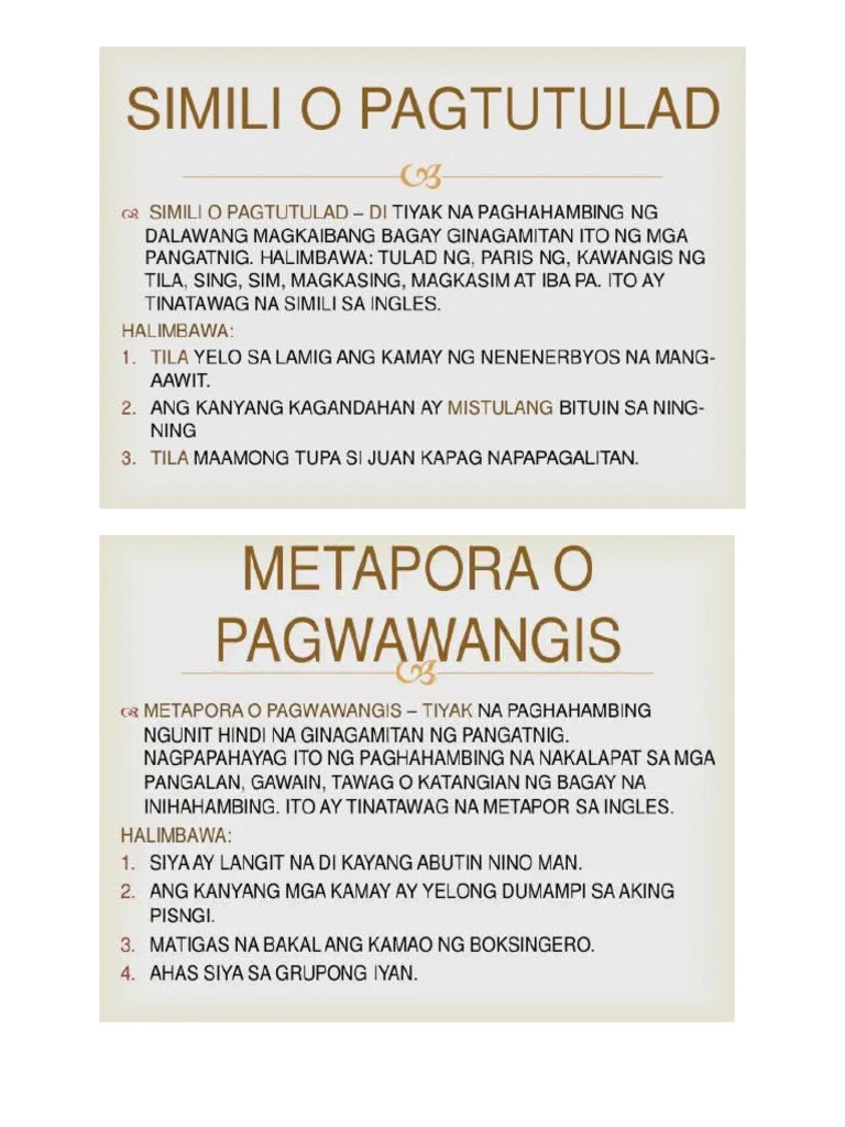 Simili Metapora | PDF