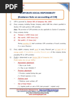 CSR Accounting Treatment Guide | PDF | Expense | Income Statement