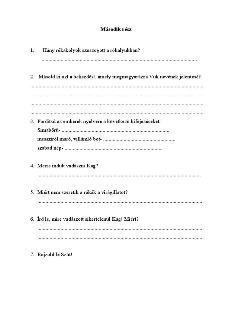 Vuk 2 | PDF