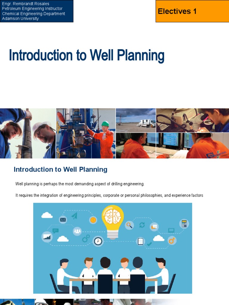 Well Planning | PDF | Casing (Borehole)