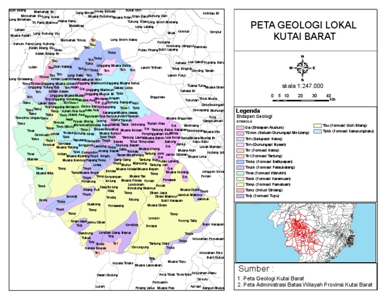 Peta Geologi Lokal | PDF