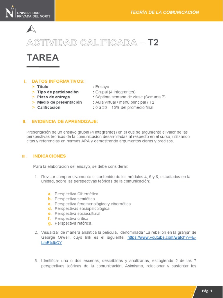 Comu 1201 222 2 T2 | PDF | Ensayos | Ciencia cognitiva