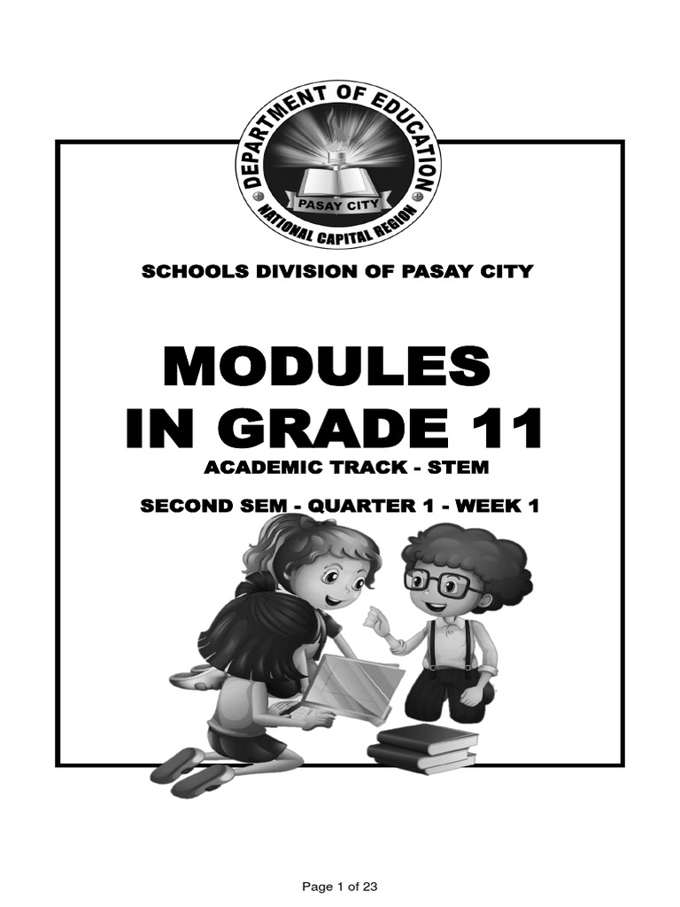 01 STEM 11 PASAY Reading and Writing S2 Q1 W1 | PDF