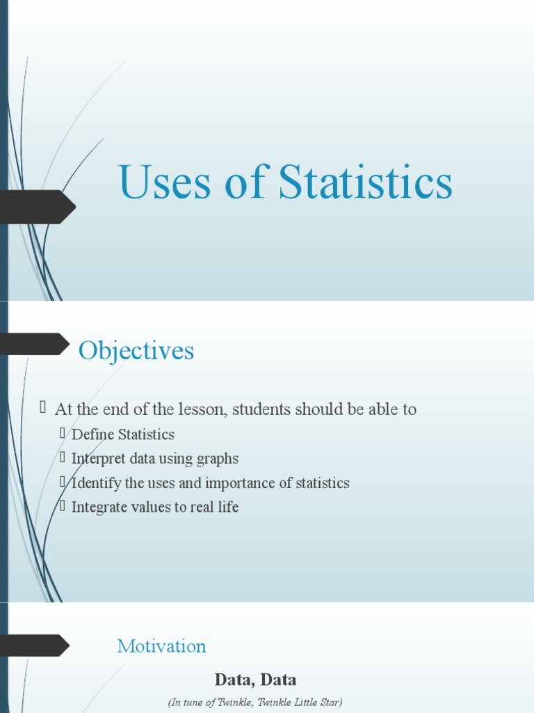 Uses of Statistics | PDF