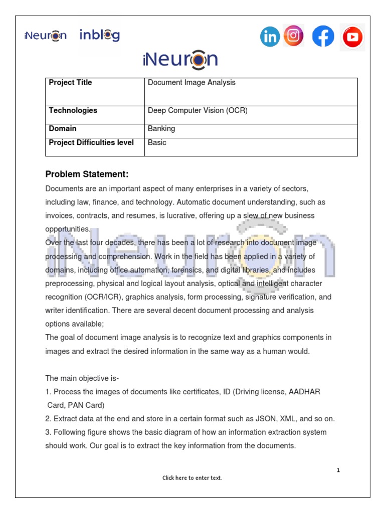 Document Image Analysis | PDF | Optical Character Recognition ...