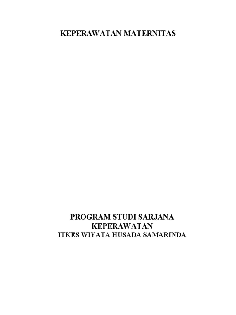 RPS Maternitas Aj 2022-2023 | PDF | Karier & Perkembangan