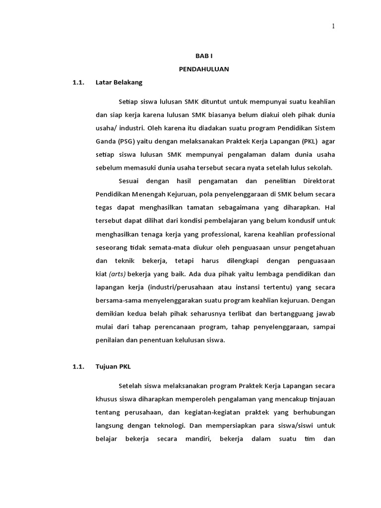 Optimalisasi PKL SMK untuk Karier Siswa | PDF | Bisnis