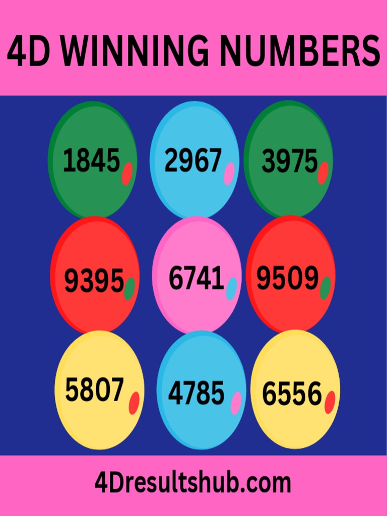 Check 4D Winning Numbers | PDF