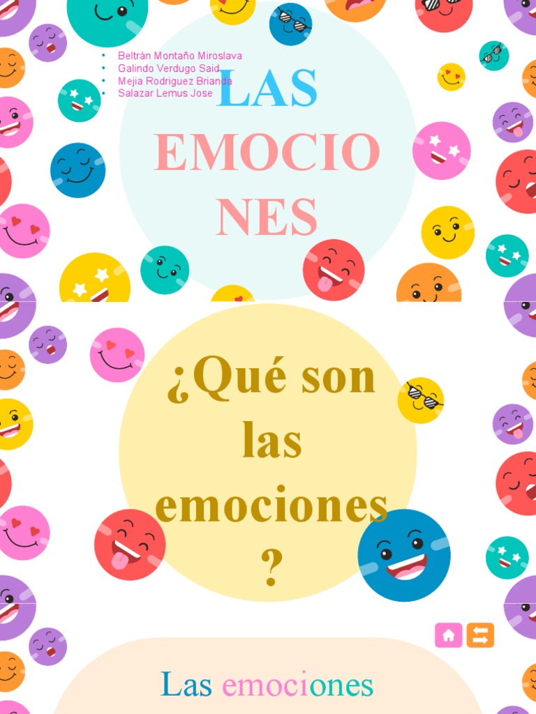 Emociones Básicas para Niños | PDF | Las emociones | Temor