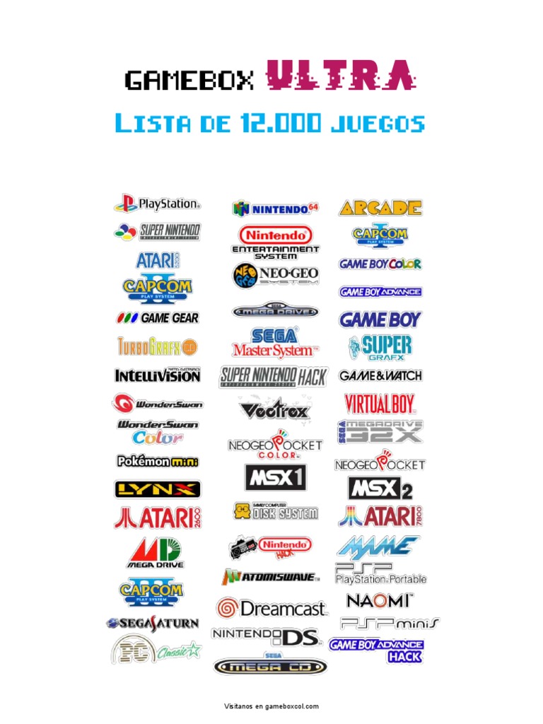 ULTRA GAMEBOX LISTA JUEGOS v2 | PDF | The Legend Of Zelda
