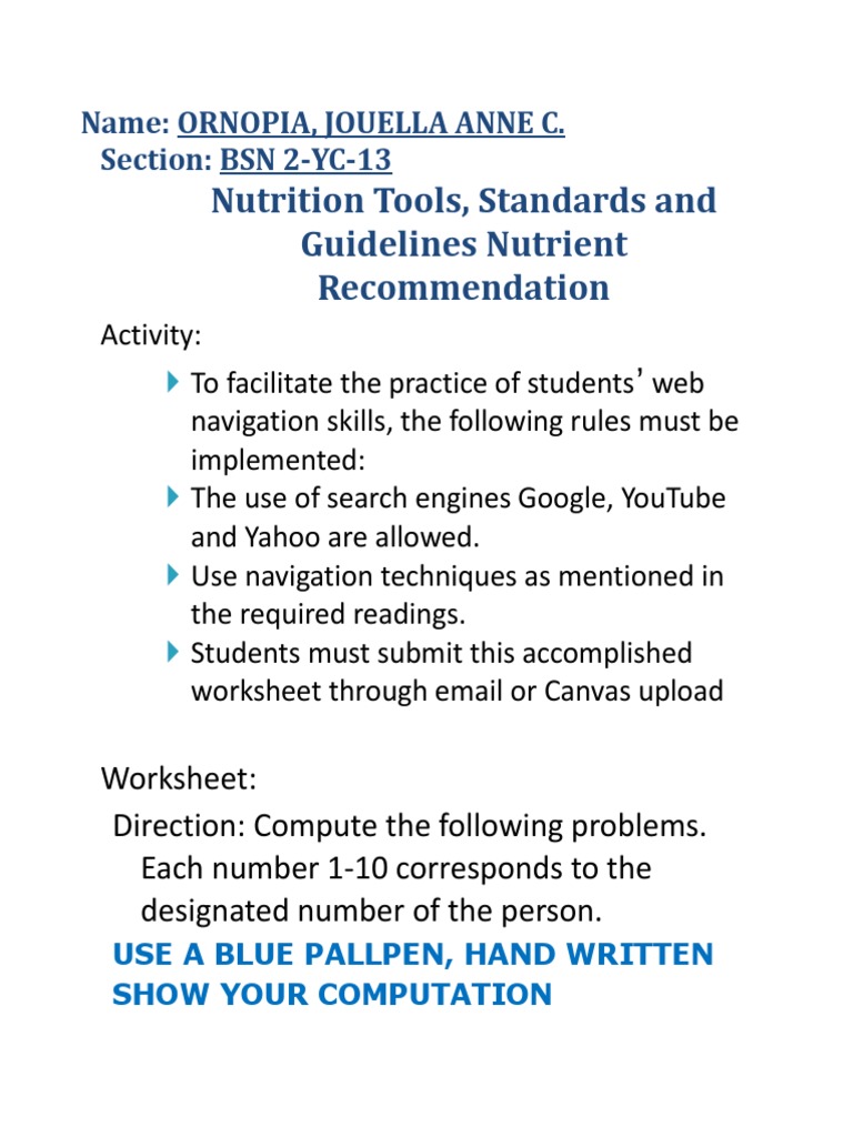 Ornopia - Ncma 215 - La 1 | PDF | Calorie