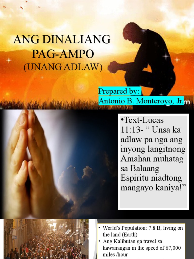 Ang Dinaliang Pag Ampo | PDF | Religion & Spirituality