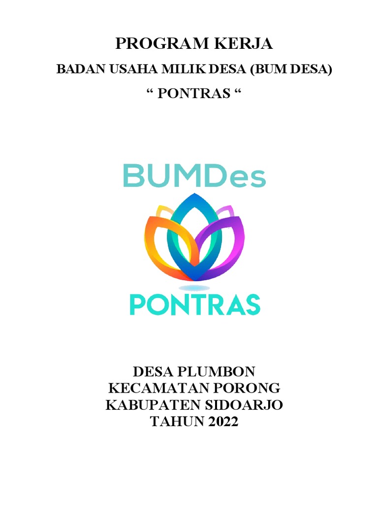 Rencana Kerja BUMDes Pontras 2022 | PDF