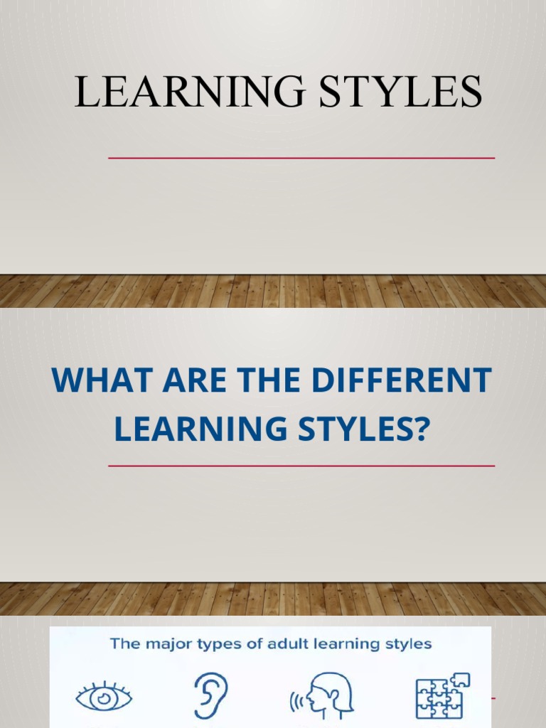 Learning Styles | PDF | Learning | Learning Styles