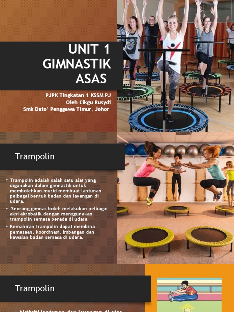 Kemahiran Trampolin untuk Gimnastik | PDF