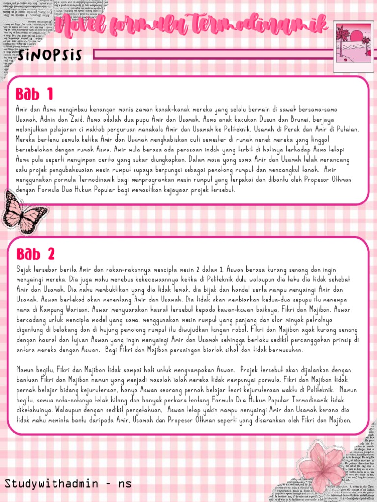 Novel Formula Termodinamik | PDF