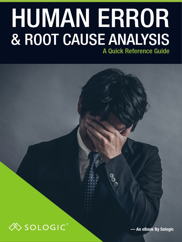 Human Error Rca Ebook Sologic | PDF | Risk | Error