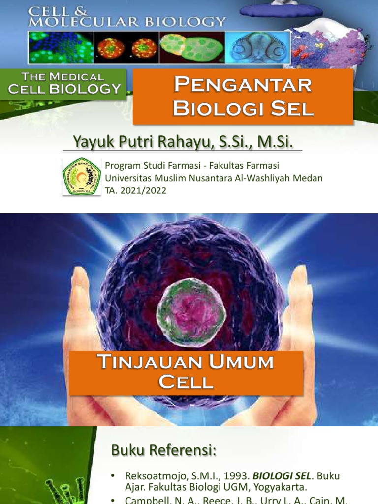 Pengantar Biologi Sel untuk Farmasi | PDF