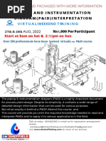 Reading PFD and P&ID | PDF | Valve | Instrumentation