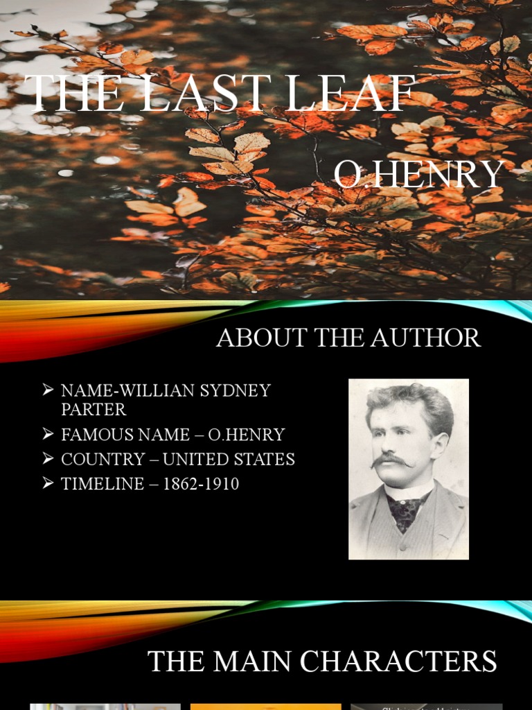 The Last Leaf | PDF