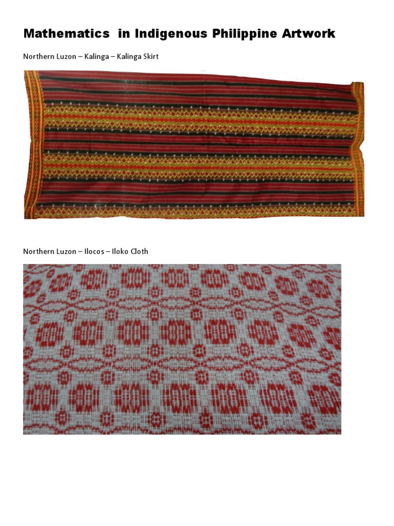 Indigenous Philippine Art & Math | PDF | Travel
