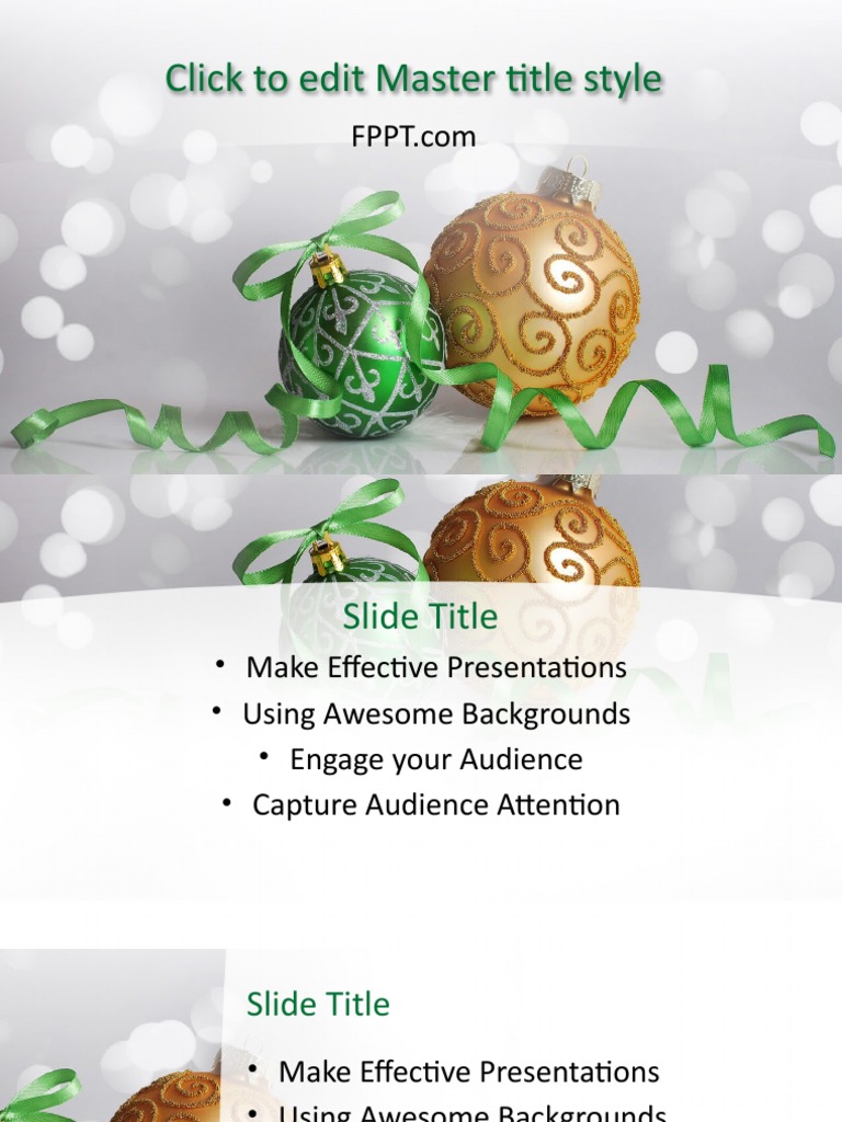 Christmas Template 16x9 | PDF | Career & Growth | Business