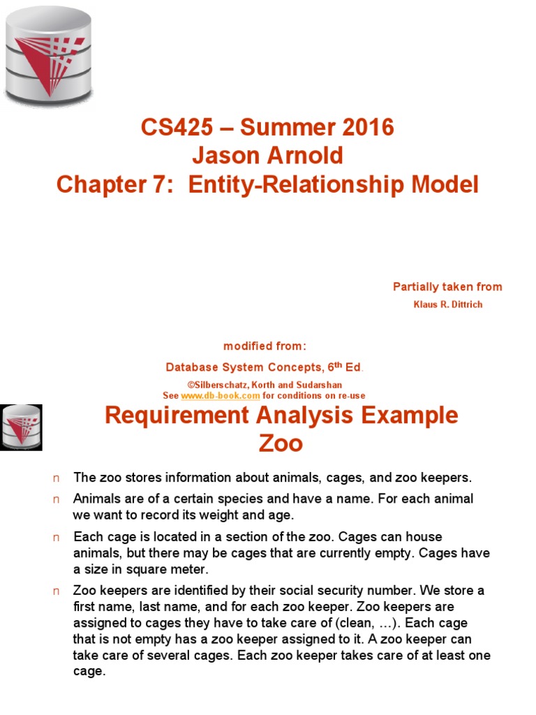 Ch07 ER Model | Download Free PDF | Relational Database | Data Management
