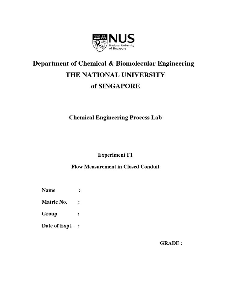 F1 Flow Measurement in Closed Conduit | PDF | Flow Measurement | Fluid ...