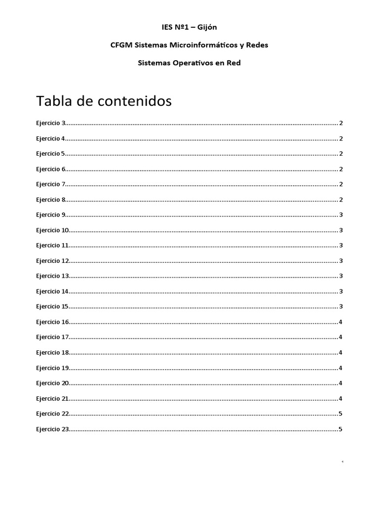 Ejercicios 2 | PDF | Archivo de computadora | Directorio (Computación)