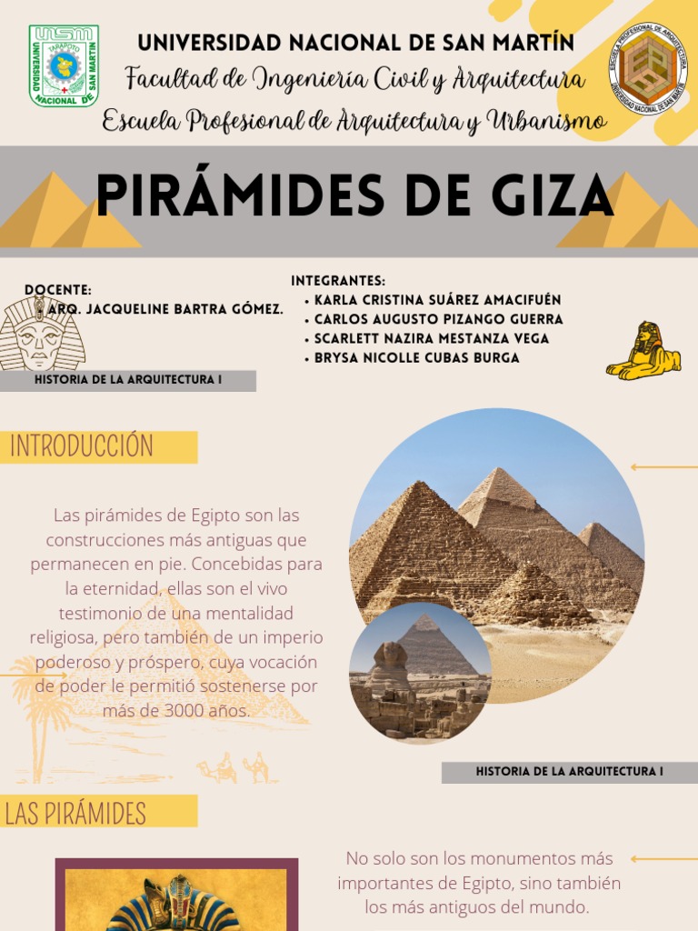Piramide de Giza | PDF | Pirámides egipcias