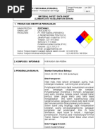 Msds Solar Pertamina | PDF