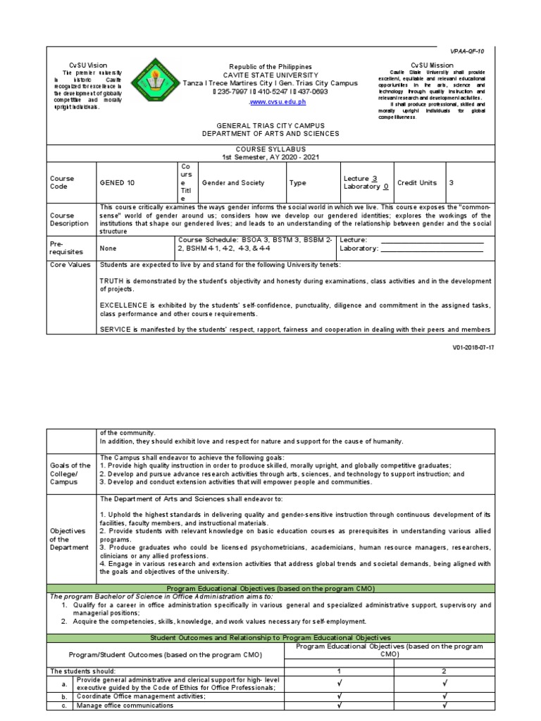 GNED 10 Gender and Society Nocon | PDF | Gender | Gender Studies