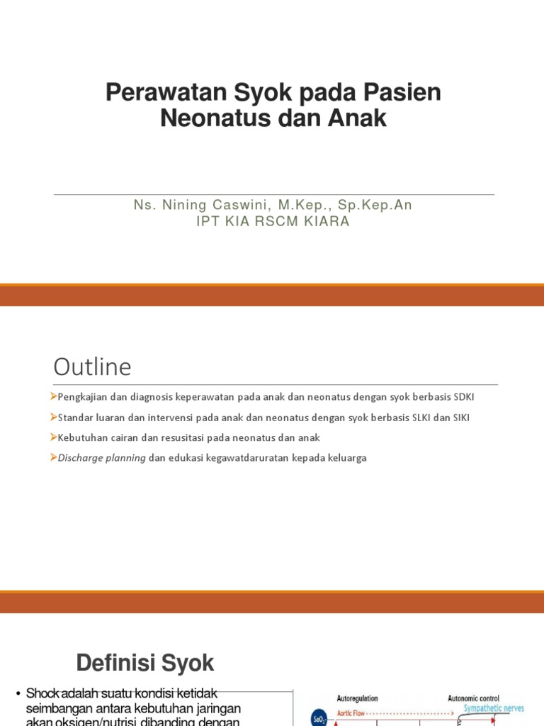 Askep Syok, Sdki, Slki, Siki | PDF