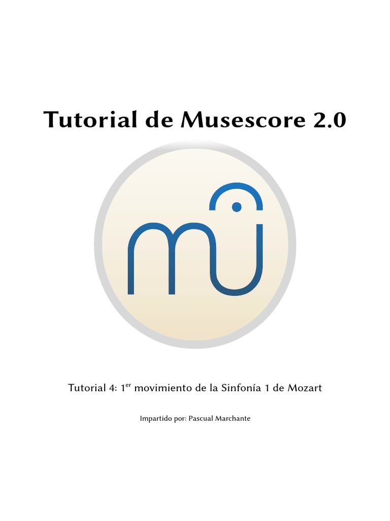 Tutorial Musescore - 4 | PDF | Partituras | Oboe